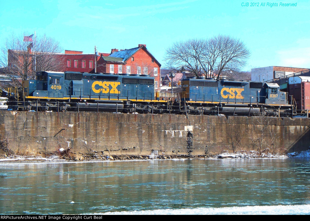 CSX 4019 and 8367